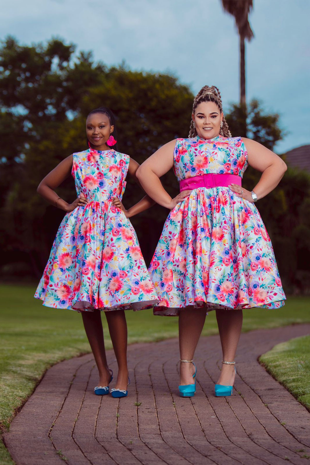 The Bright Floral Dress - NIM Couture